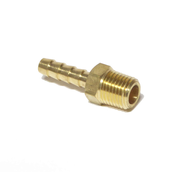 220F | Hose Barb 1/2 BARB X 3/8 MPT Brass | Construction Bolt
